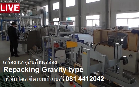 ขายเครื่องบรรจุถุงลงกล่องแบบอัตโนมัติ Auto Repacking Machine