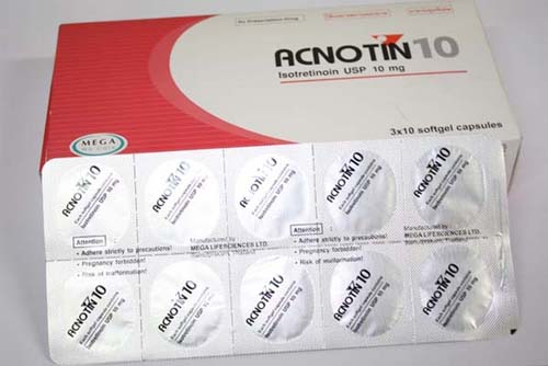 ยารักษาสิว Acnotin ( แอคโนติน ) ปัญหาสิวที่หน้า สิวที่หลัง ส