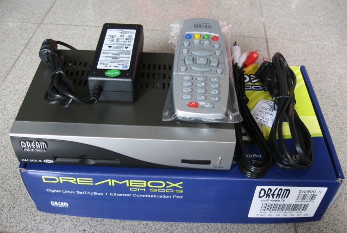 Dreambox 500s image with cccam generator - polegroovy
